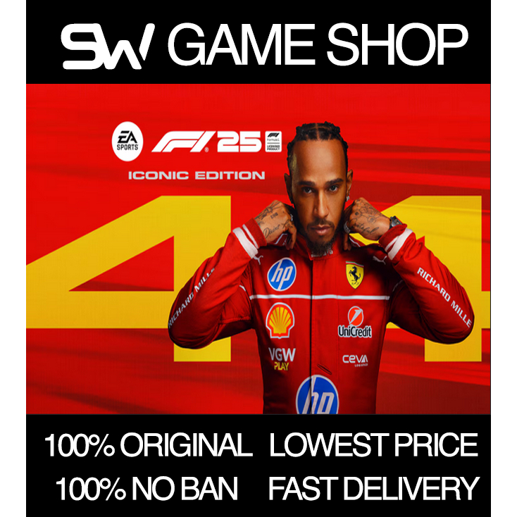 F1 25 Iconic | SW PC Game Steam Online & Offline [Auto] | Shopee Malaysia