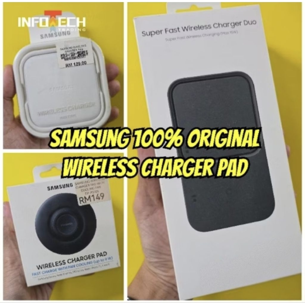 100% Original samsung wireless charger convertible wireless charger duo ...