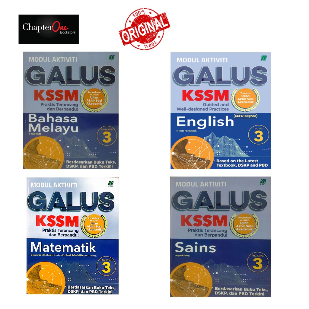 (SASBADI) MODUL AKTIVITI GALUS KSSM TINGKATAN 3 (2025) | Shopee Malaysia