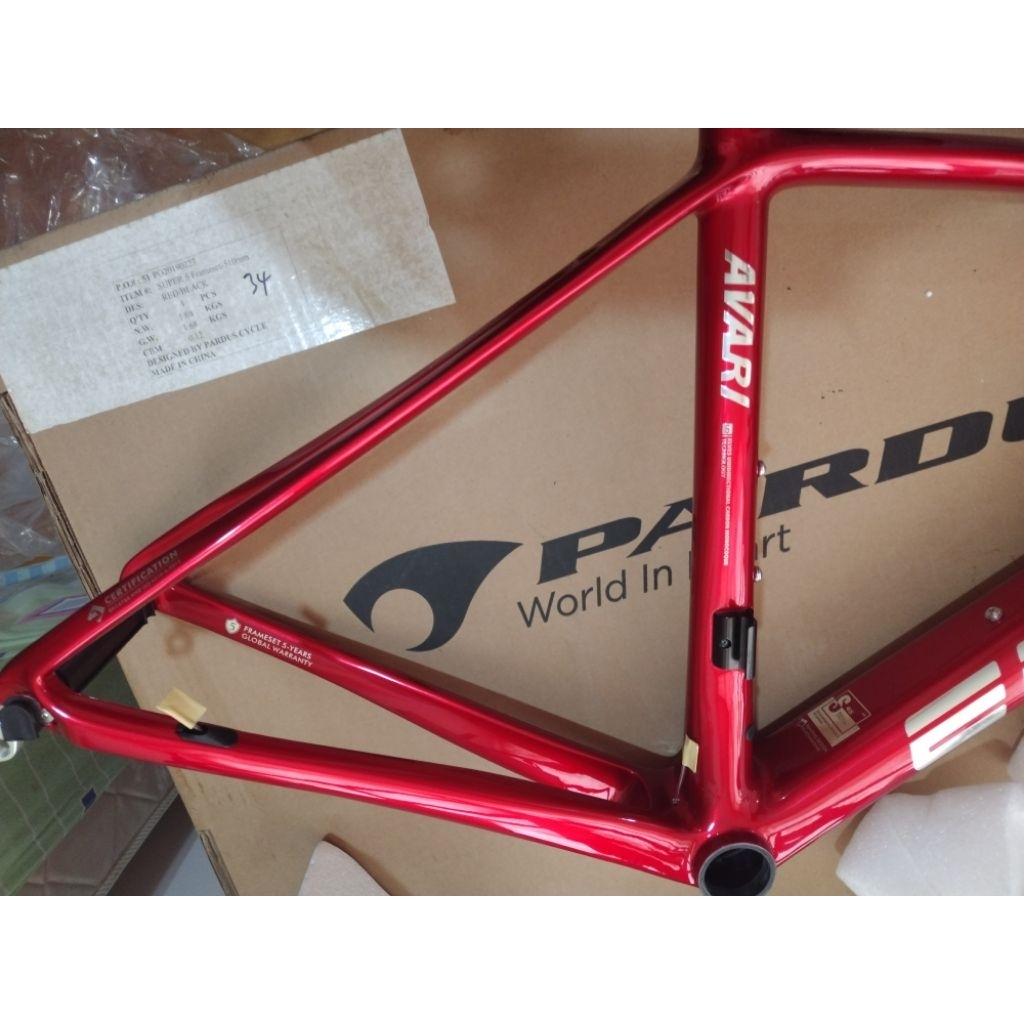 Elves Avari S size full carbon road bike frame - only frame SALES ...