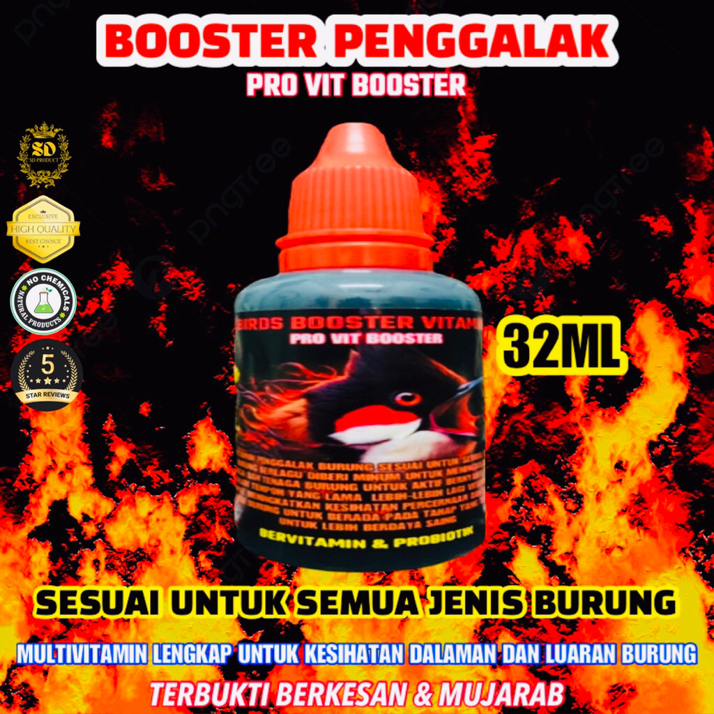 Booster penggalak burung birds booster vitamin sesuai untuk semua jenis ...