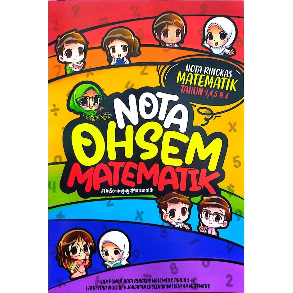 Nota Ohsem Matematik Tahun 3456 - Cikgu Nana | Shopee Malaysia