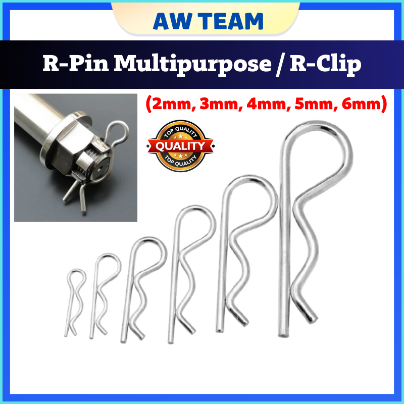 R-Pin Multipurpose / R-Clip / Hairpin Cotter Pin / Spring Pin Single ...