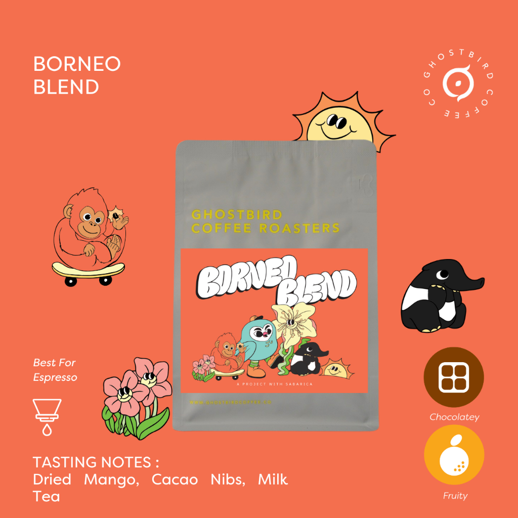 Borneo Blend 🦉GHOSTBIRD COFFEE (Freshly roast) Arabica Coffee Bean ...