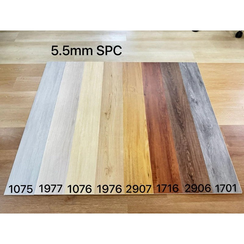 5.5MM (BB) SPC FLOORING 1220mm x184mm ( 21.75sq ft) | Shopee Malaysia