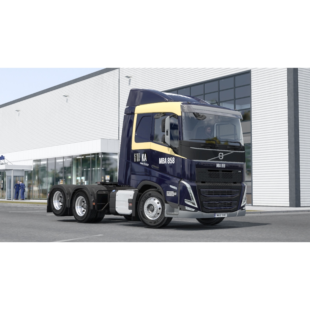 ETS2 Skin Volvo FH5 [ MBA HAULIER ] | Shopee Malaysia