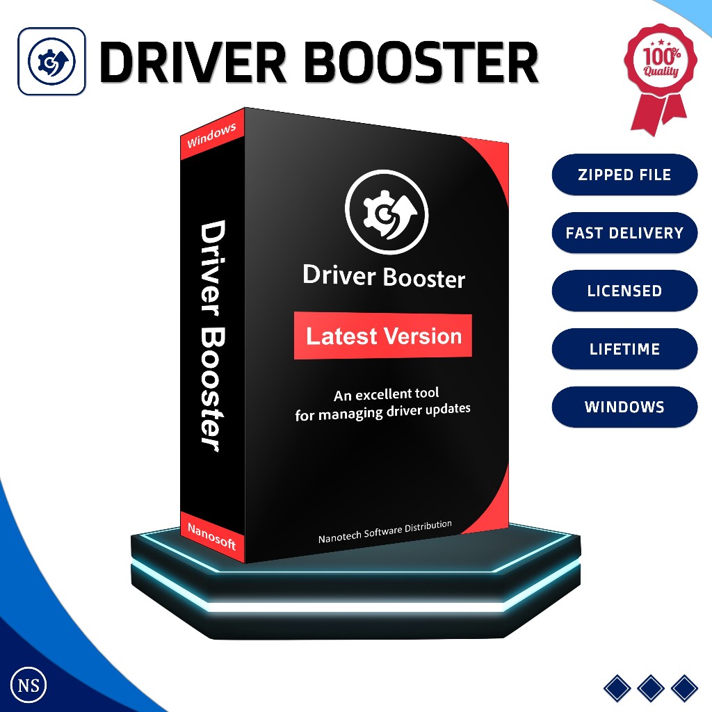 IOBit Driver Booster | Licensed | Latest Version | Shopee Malaysia