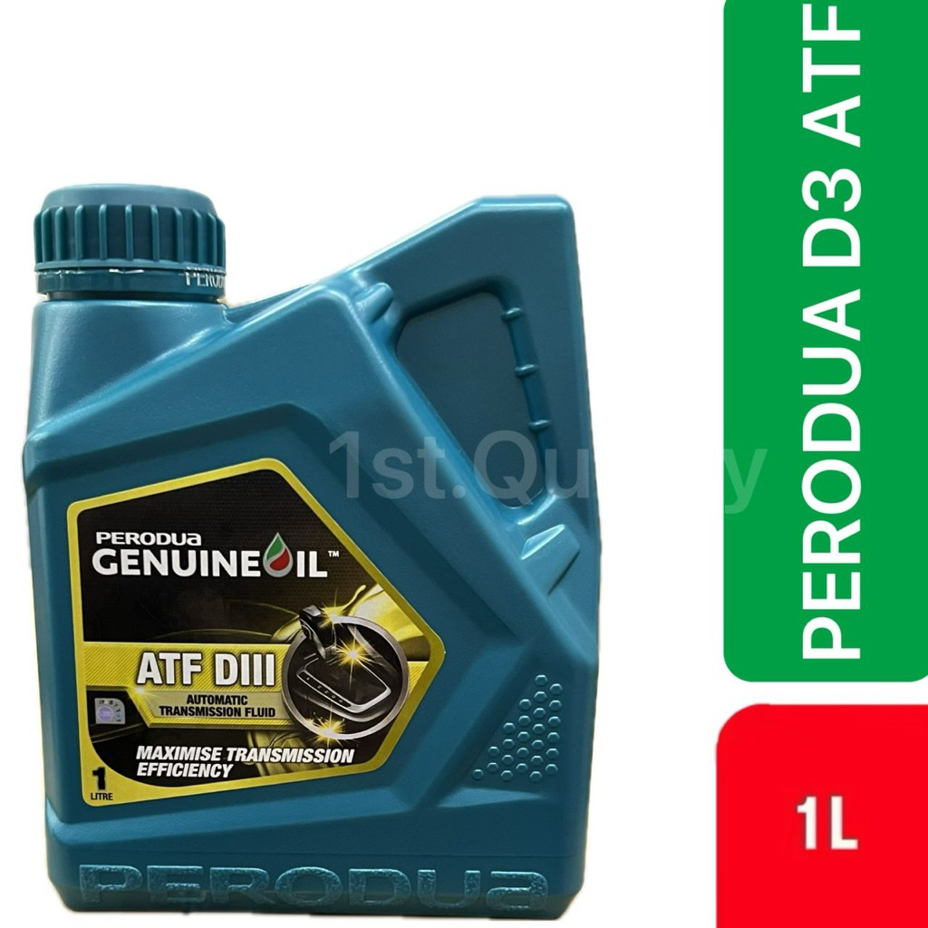 Perodua D3 ATF Gear Oil (1L) For Axia Bezza Alza Exora Saga FL/ FLX BLM ...