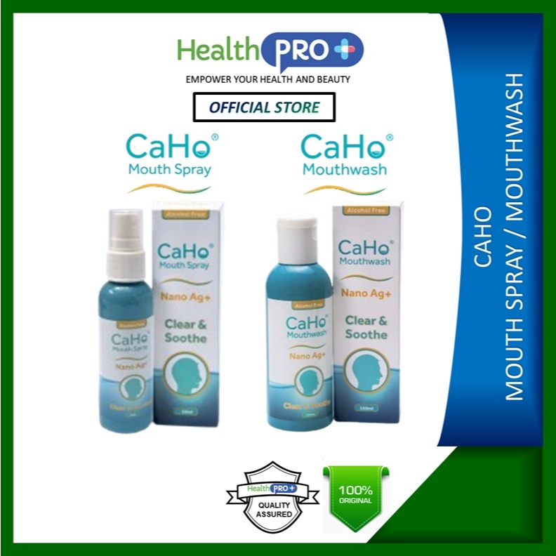 CAHO NANO AG+ MOUTHWASH /SPRAY | Shopee Malaysia