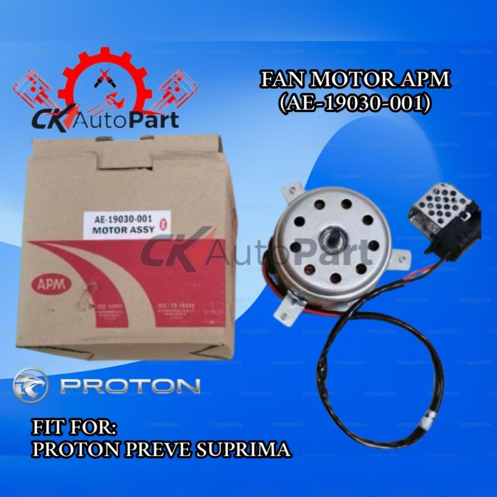 PROTON PREVE SUPRIMA RADIATOR FAN MOTOR APM AE-19030-001 | Shopee Malaysia
