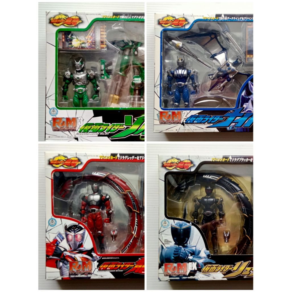 Kamen Rider R&M Rider Monster Ryuki Zolda Ouja Ryuga Survive Knight ...