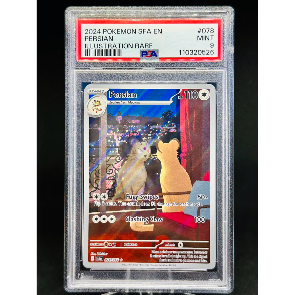 PSA 9 Persian 078/064 Sv: Pokemon Shrouded Fable | Shopee Malaysia