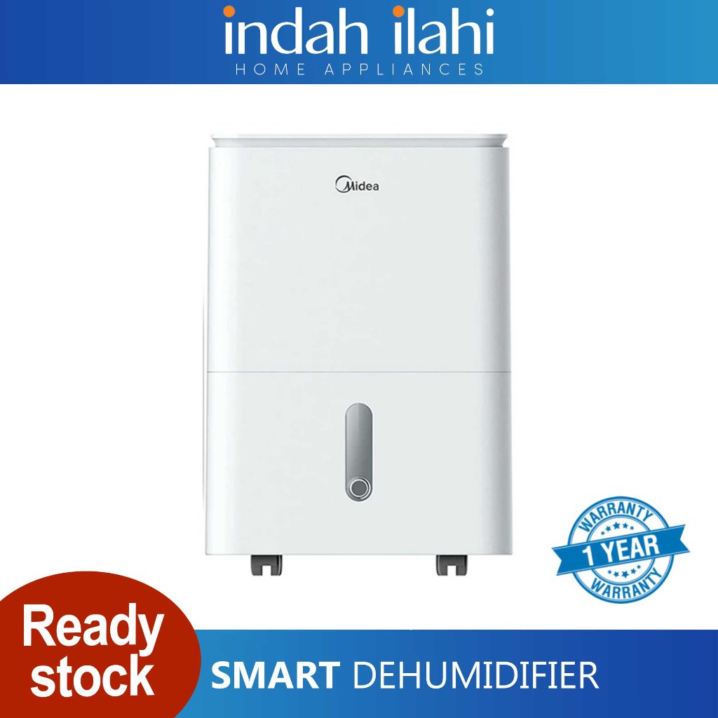 Midea Penyahlembap 20L Day Smart Dehumidifier With Super Ionizer MDDF ...