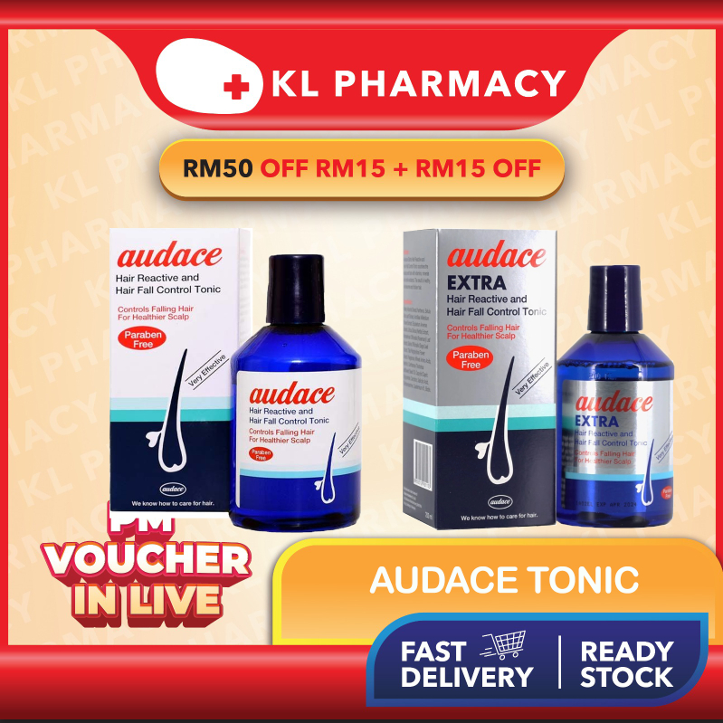 AUDACE EXTRA HAIR REACTIVE AND HAIR FALL CONTROL TONIC 200ML (extra ...