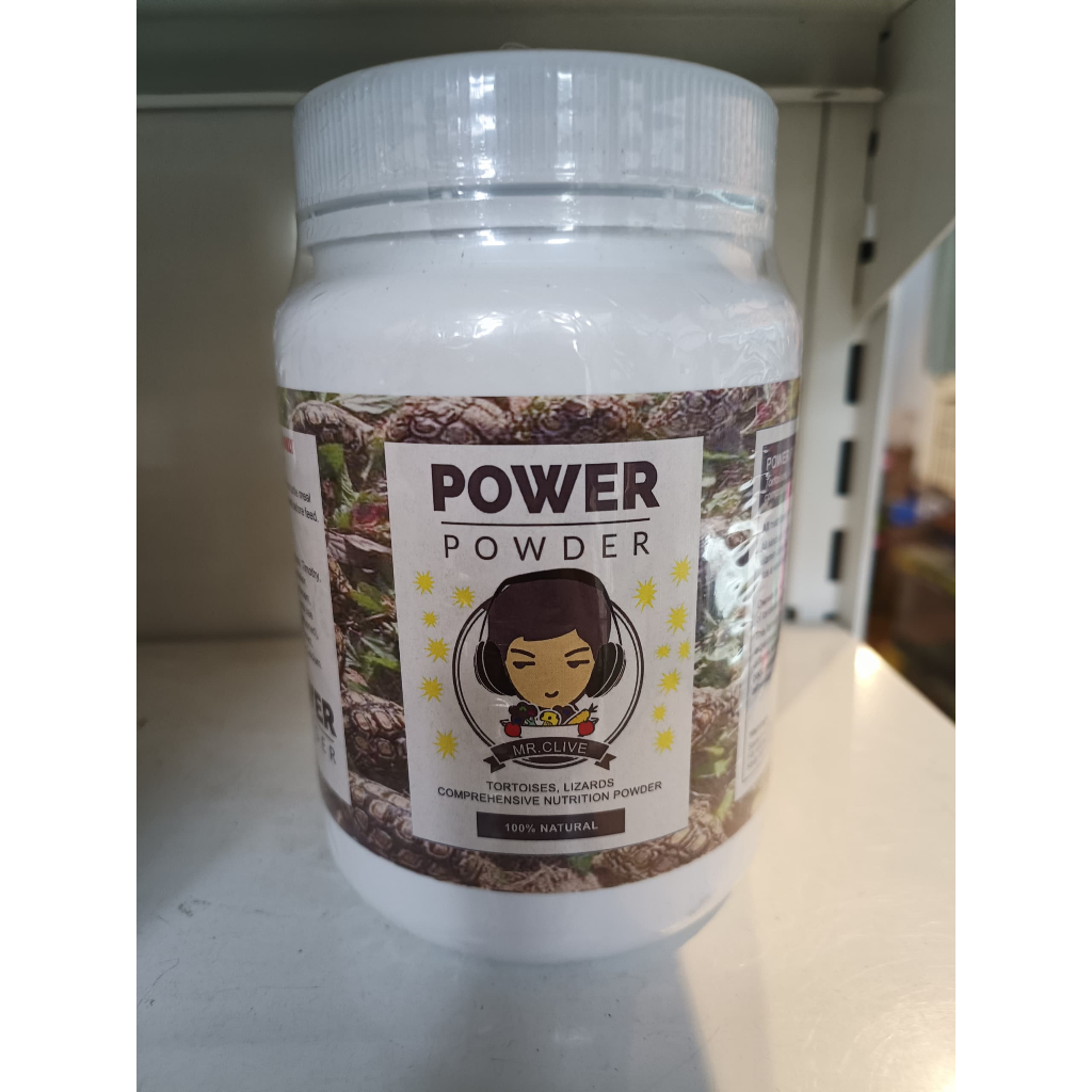 POWER POWDER SUPPLEMENT FOR TORTOISE LIZARDS NUTRITION POWDER 乌龟蜥蜴草粉 ...