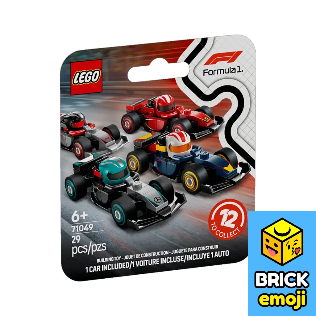 LEGO 71049 LEGO Minifigures F1 Collectible Race Cars ( Complete Set ...