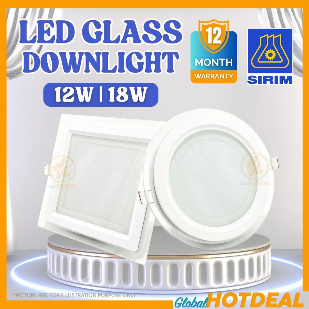 [SIRIM] 𝐆𝐋𝐎𝐁𝐀𝐋 𝐏𝐑𝐎 Lampu Ceiling Light Downlight LED Light LED ...