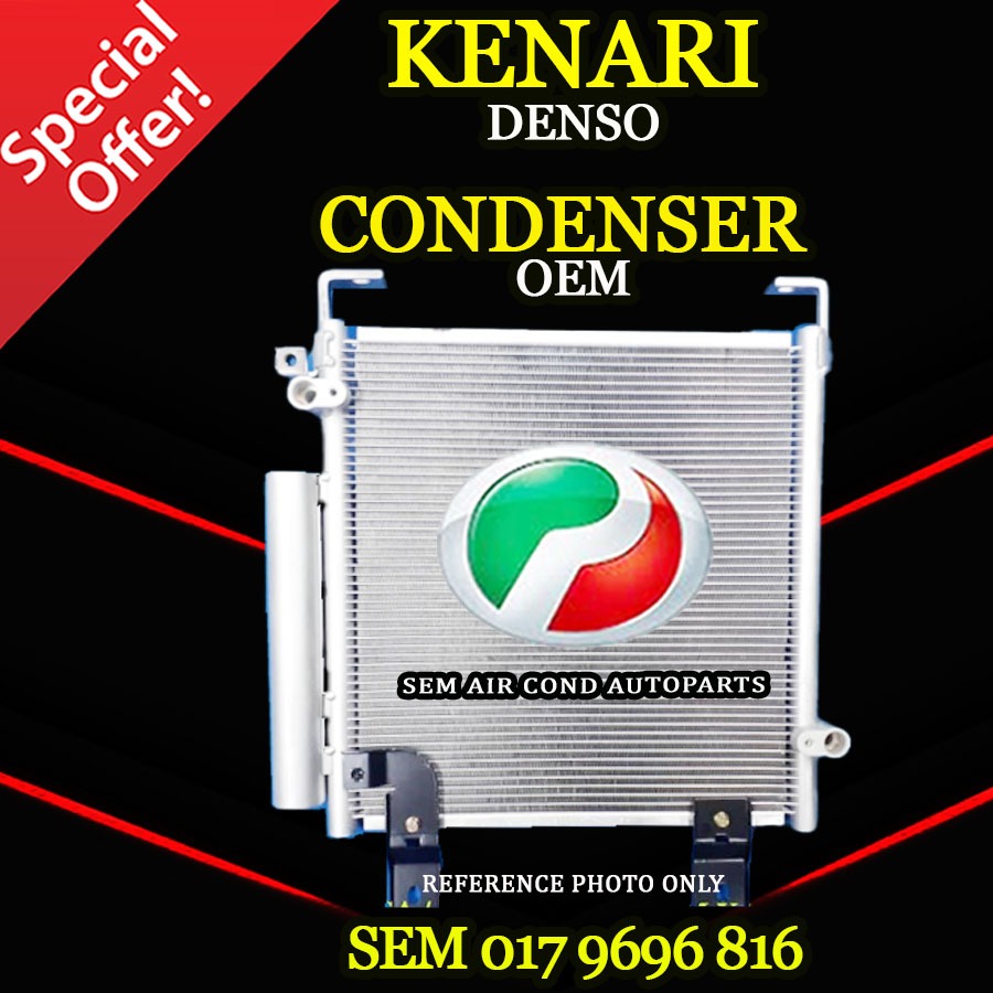 PERODUA KENARI DENSO TYPE OEM NEW CONDENSER/ KONDENSER (CAR AIRCOND ...
