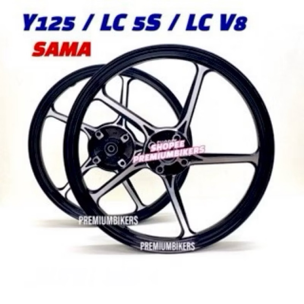 LC135 V8 125ZR FG511 SPORT RIM ENKEI Y125ZR 125ZR LC135 5S 5 SPEED ...