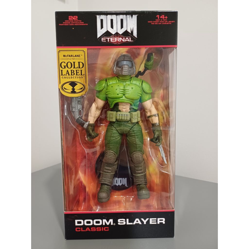 Mcfarlane Doom Eternal Classic Doom Slayer figure | Shopee Malaysia