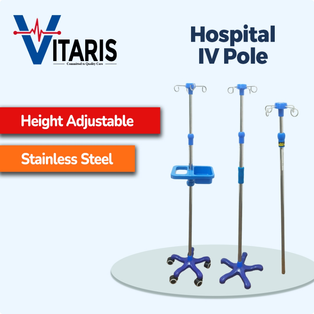 Hospital IV Pole Stand Drip Stand Drip Hanger, Drip Water Holder ...
