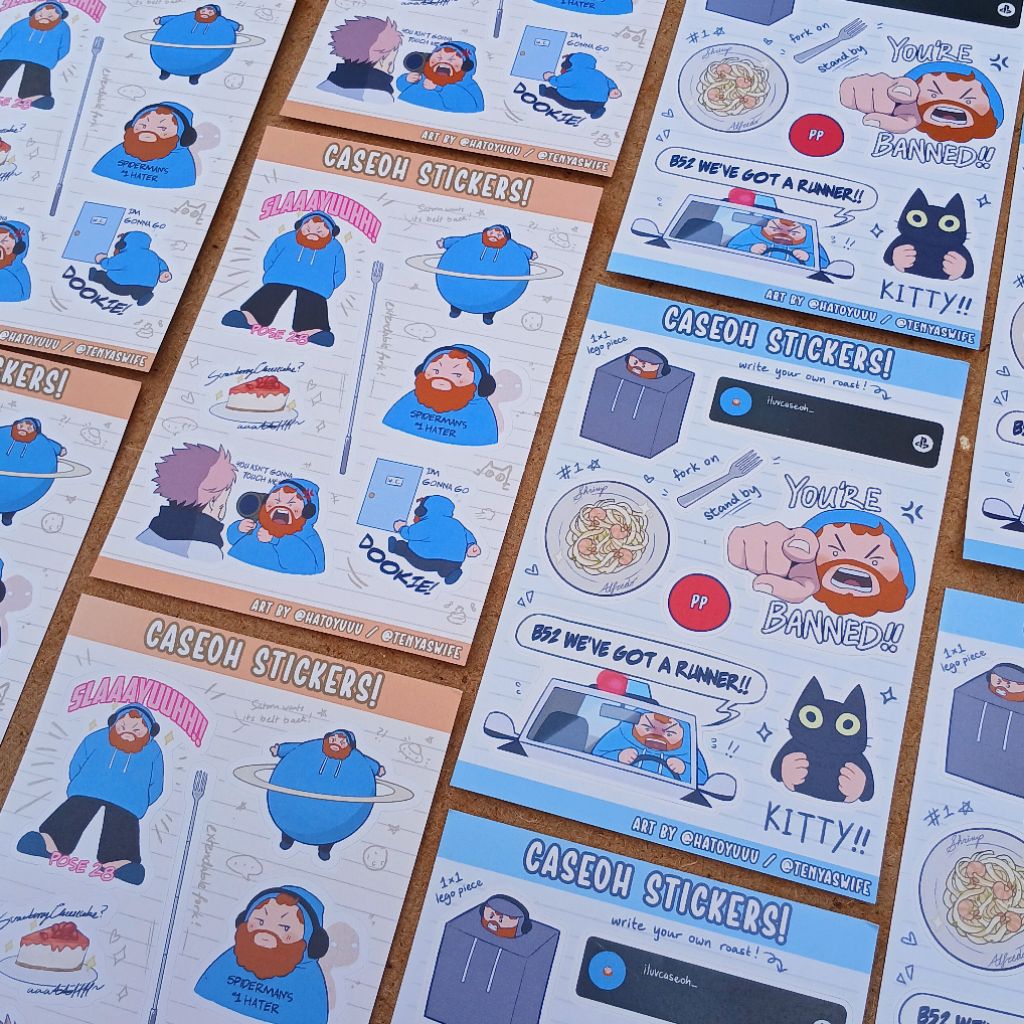 CASEOH || A6 sticker sheet | Shopee Malaysia