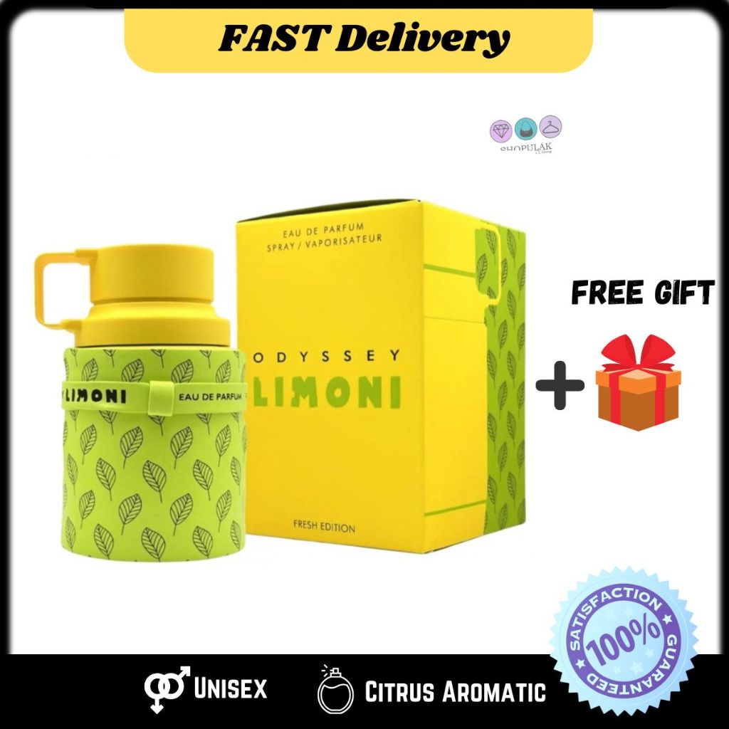Original Odyssey Limoni Fresh Edition EDP 100ml by Armaf for Men ...