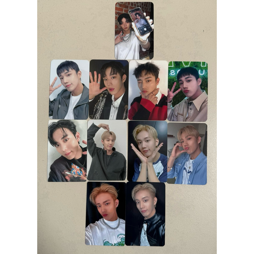 (Official/on hand) P1Harmony Piwon Photocard PC Jiung Intak Sad Song ...