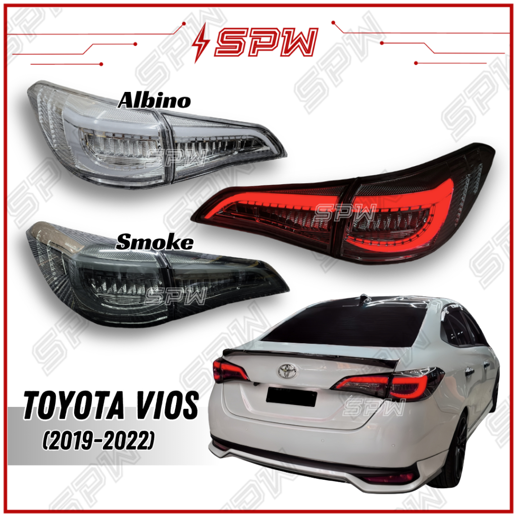 Toyota Vios (2019-2022) NCP151 NSP151 Tail Lamp Tail Light Taillamp ...