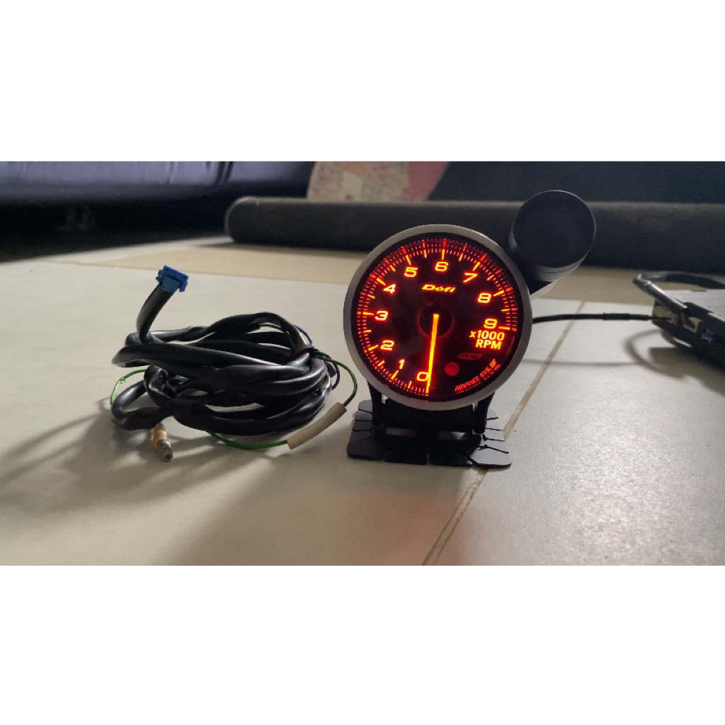Defi Advance BF Amber Tachometer 0-9000rpm made in japan | Shopee Malaysia