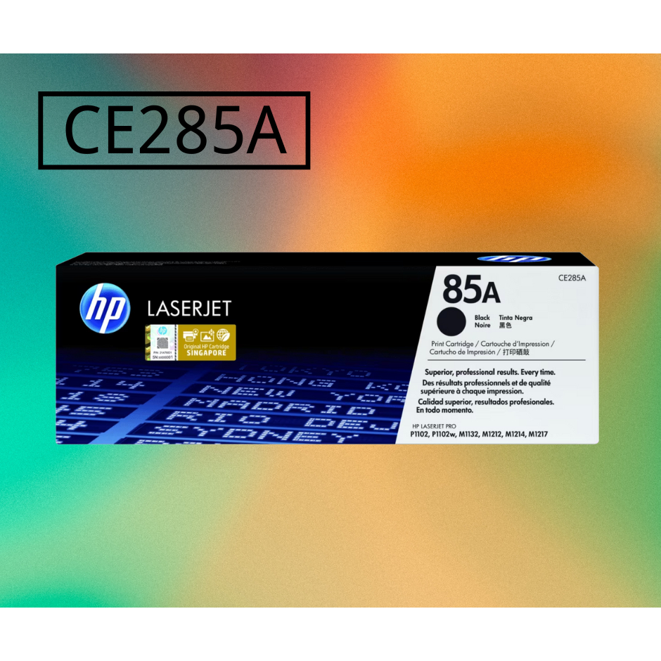 HP CE285A 85A Black Original LaserJet Toner Cartridge | Shopee Malaysia