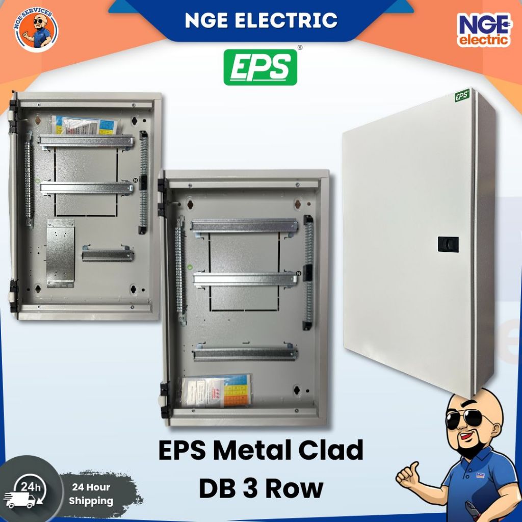 DB| EPS DB Metal Clad 3 Row | Kotak Suis Utama Besi | Distribution ...