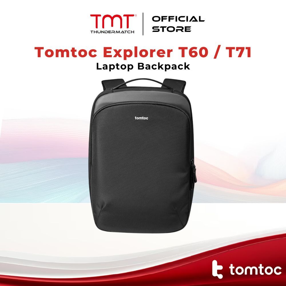 Tomtoc Explorer T60 / T71 Laptop Backpack | Shopee Malaysia