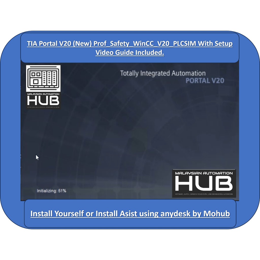 TIA Portal V20 (New) Prof_Safety_WinCC_V20_PLCSIM With Setup Video ...