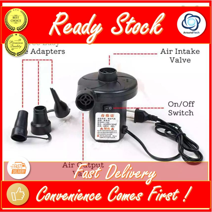 [HOME&LIVING][KIDS] PORTABLE ELECTRIC AC AIR INFLATION PUMP INFLATE ...