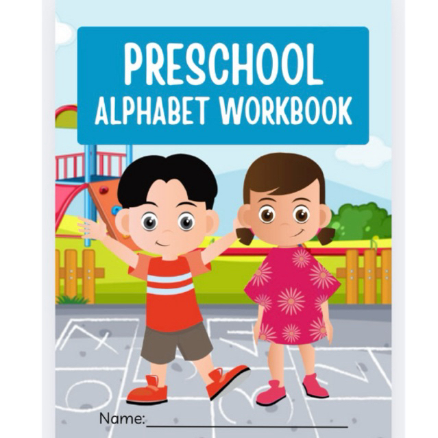 PRESCHOOL ALPHABET WORKBOOK(108 PAGES) | Shopee Malaysia