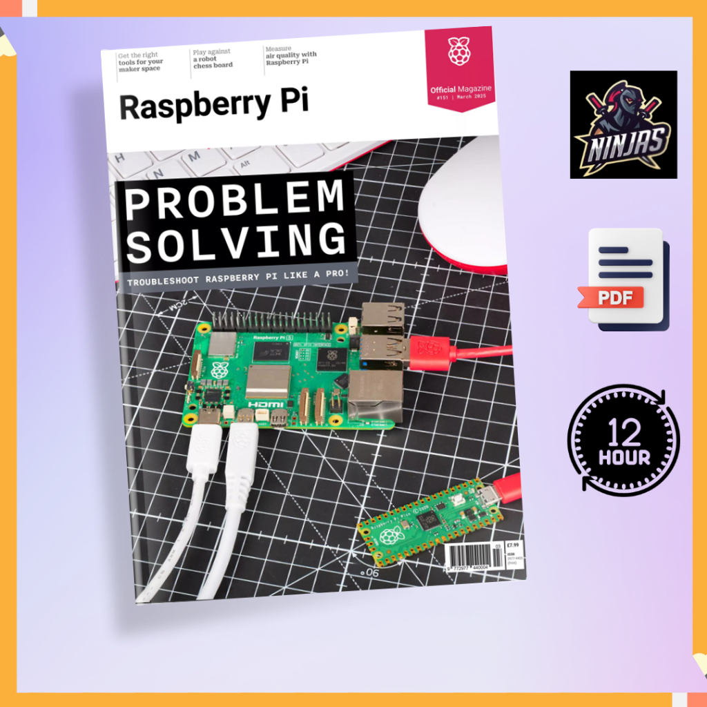 Raspberry Pi – Issue 151, March 2025 | Shopee Malaysia