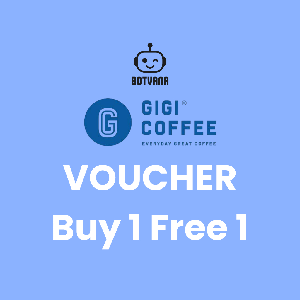 Gigi Coffee Buy 1 Free 1 Voucher – Instant Redemption | Malaysia Use Only | Shopee Malaysia