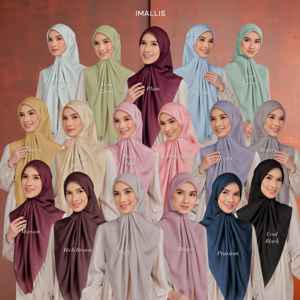 Tudung bawal cotton silk | Corak monogram bidang 47 & 50 material high ...