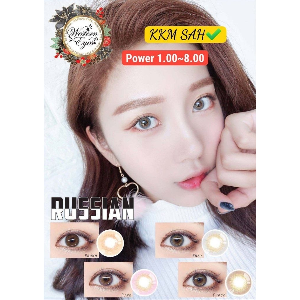 Russian - 15mm by Western Eyes 🎁 FREE CASING 🎁 | Shopee Malaysia