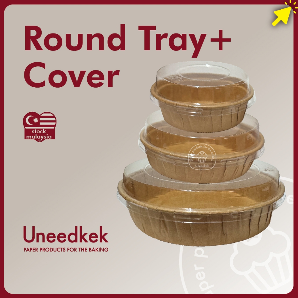 Baking Paper Tray Pie Mould Loyang Kek Uneedkek Bakewares | Shopee Malaysia