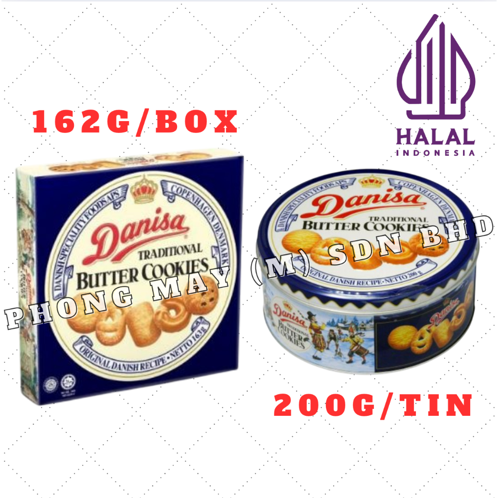 DANISA TRADITIONAL BUTTER COOKIES 162G / 200G | Shopee Malaysia