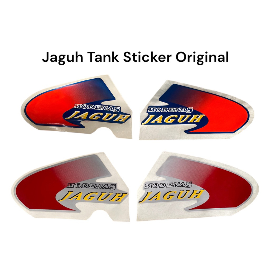Modenas Jaguh Tank Sticker Set Original Item NOS | Shopee Malaysia