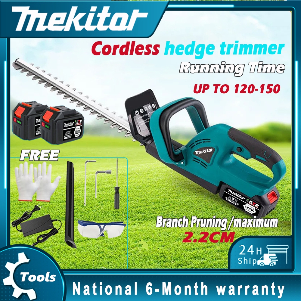 Mekitor hedge trimmer mesin trim pokok bunga tree trimmer cordless ...
