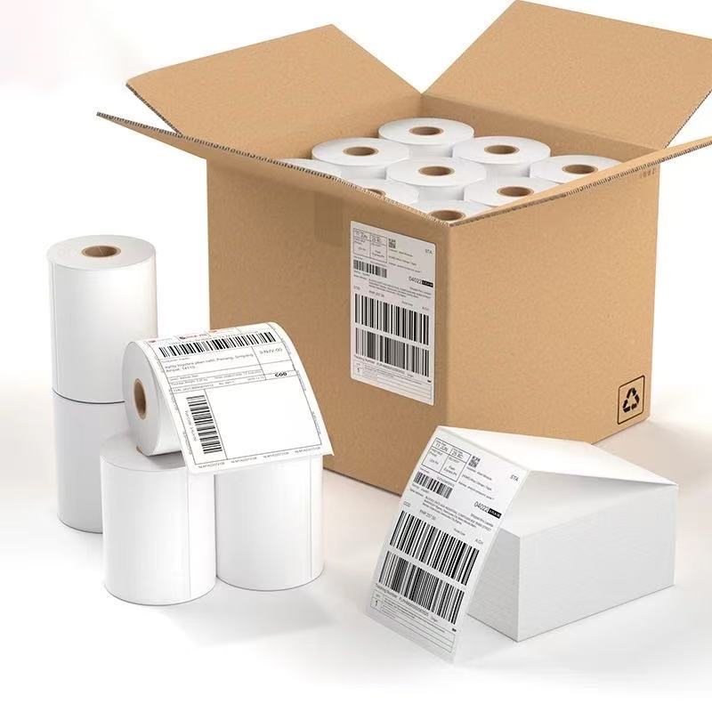 PACK 350Pcs 500Pcs A6 Thermal Paper Shipping Label Consignment Note ...