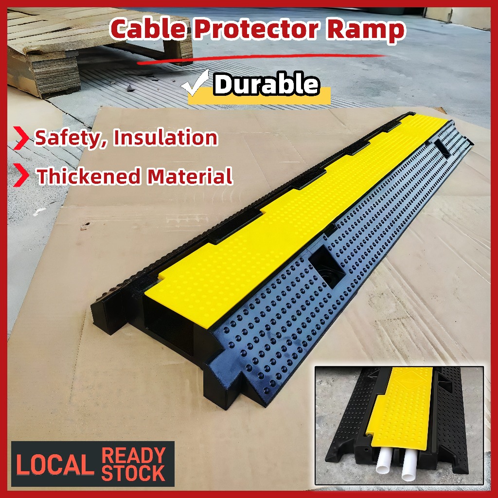Cable Protector Ramp Road Speed Hump Cable Pipe Wire Ground Cover ...