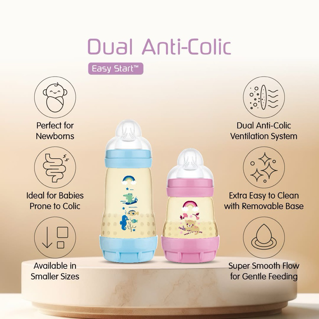 MAM Easy Start Anti-Colic PPSU Bottle Single Pack 160ml / 260ml | Shopee Malaysia