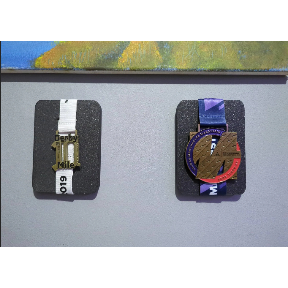 Personalized Medal Wall Holder – 3D Printed for Athletes and Achievers ...