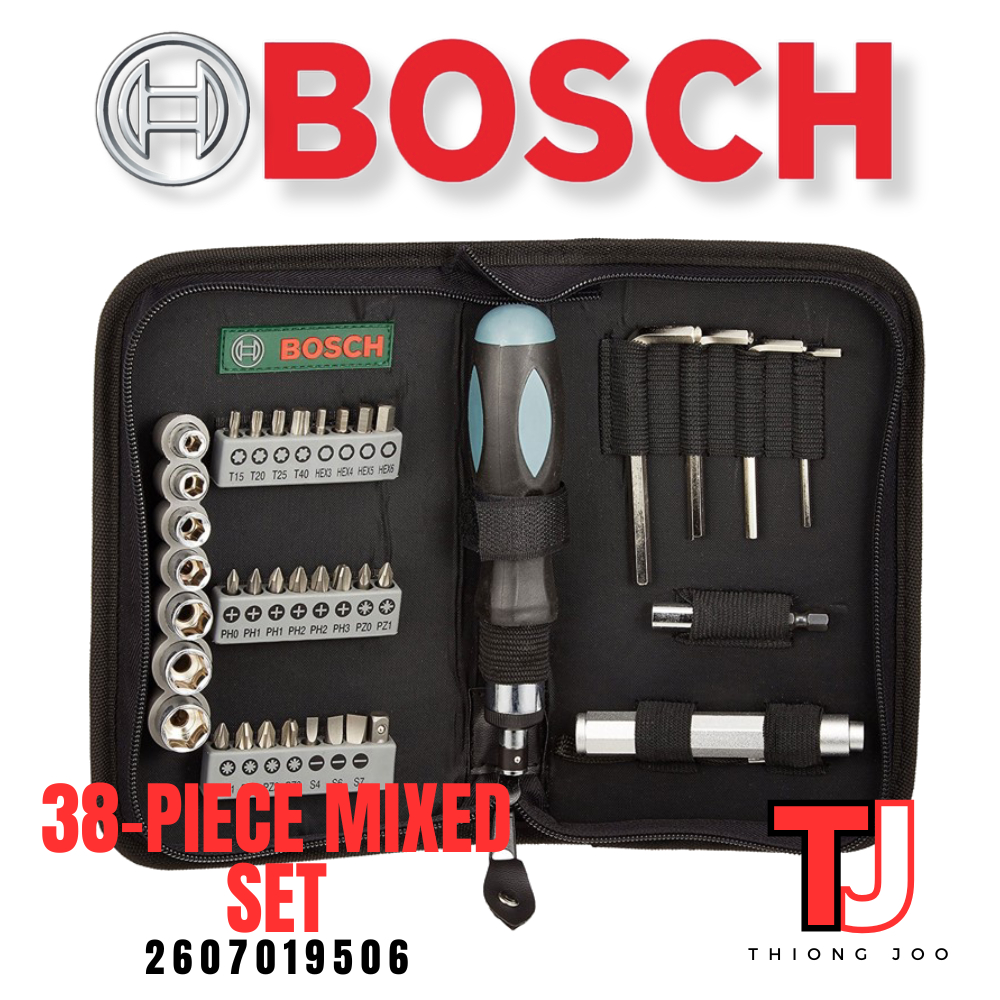 Bosch 38pcs Mixed Tool Set (2607019506) | Shopee Malaysia