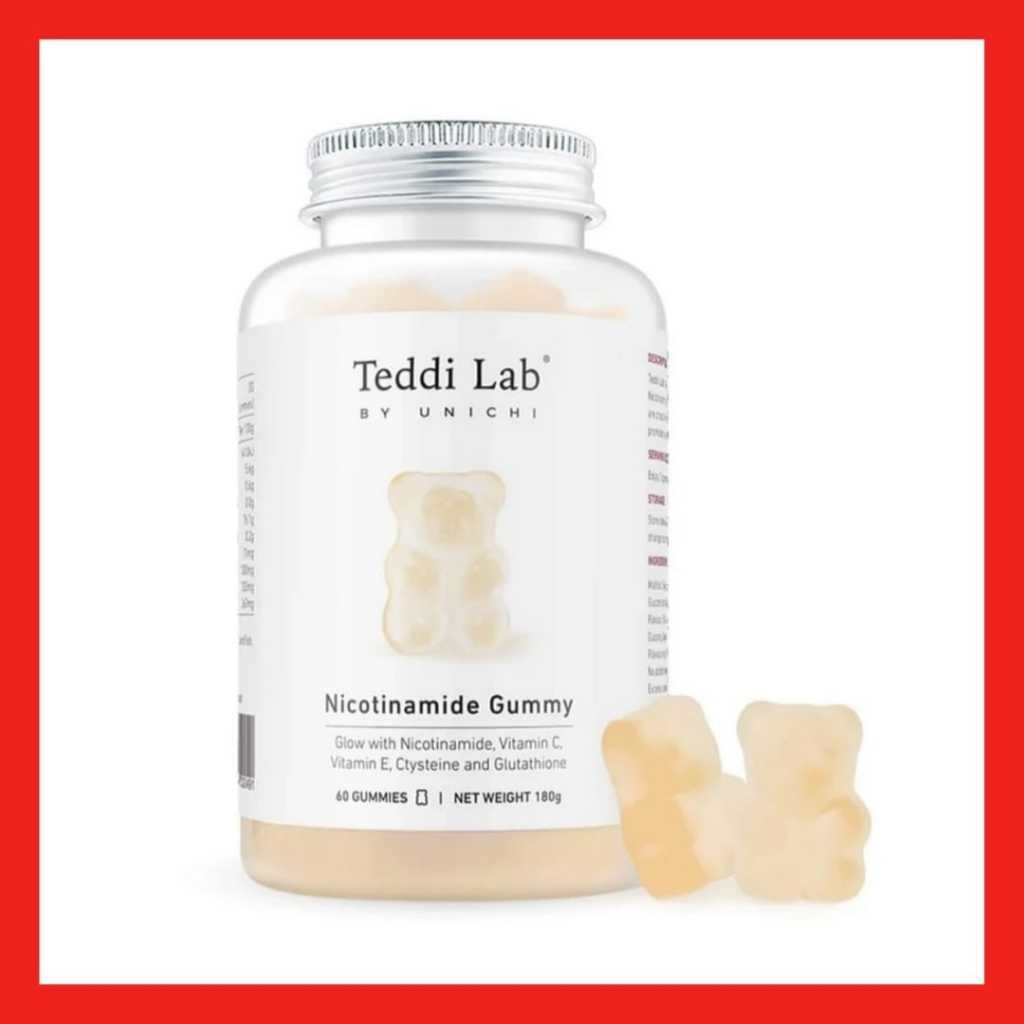 Teddi Lab BY UNICHI Nicotinamide Gummy (60's) - Repair Skin ...